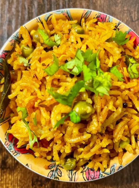 Spicy Vegetable Pulao - Veggie Pulao - Hearty Food Talks